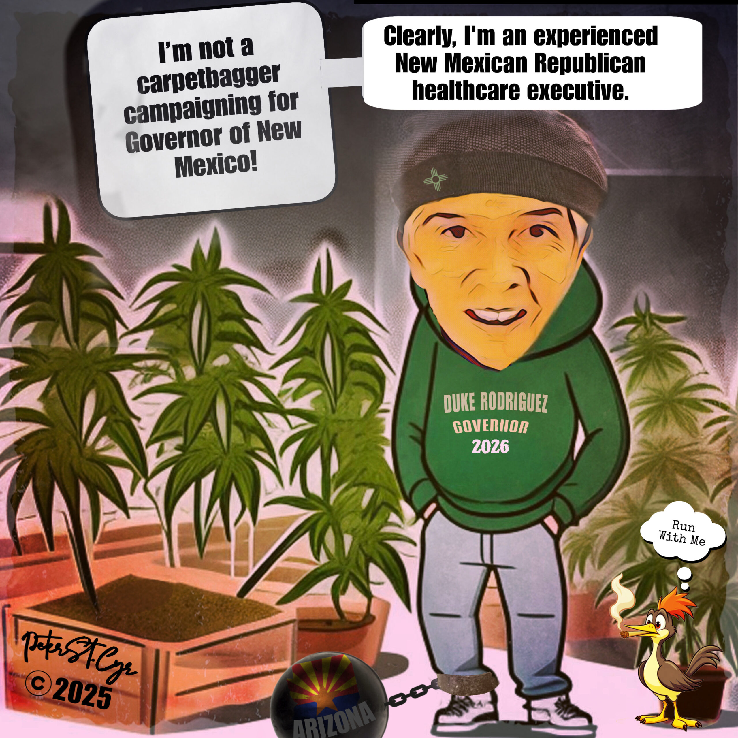 Cartoon: Duke Rodriguez enters the race for Gov - New Mexico Political ...