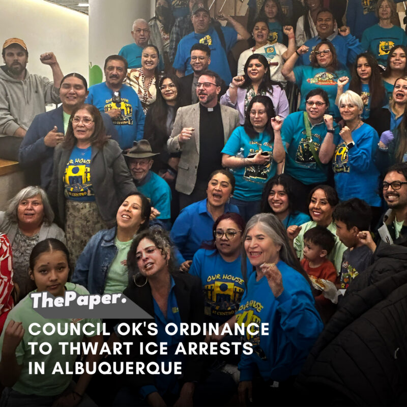 Council OK's ordinance to thwart ICE arrests in Albuquerque - New ...